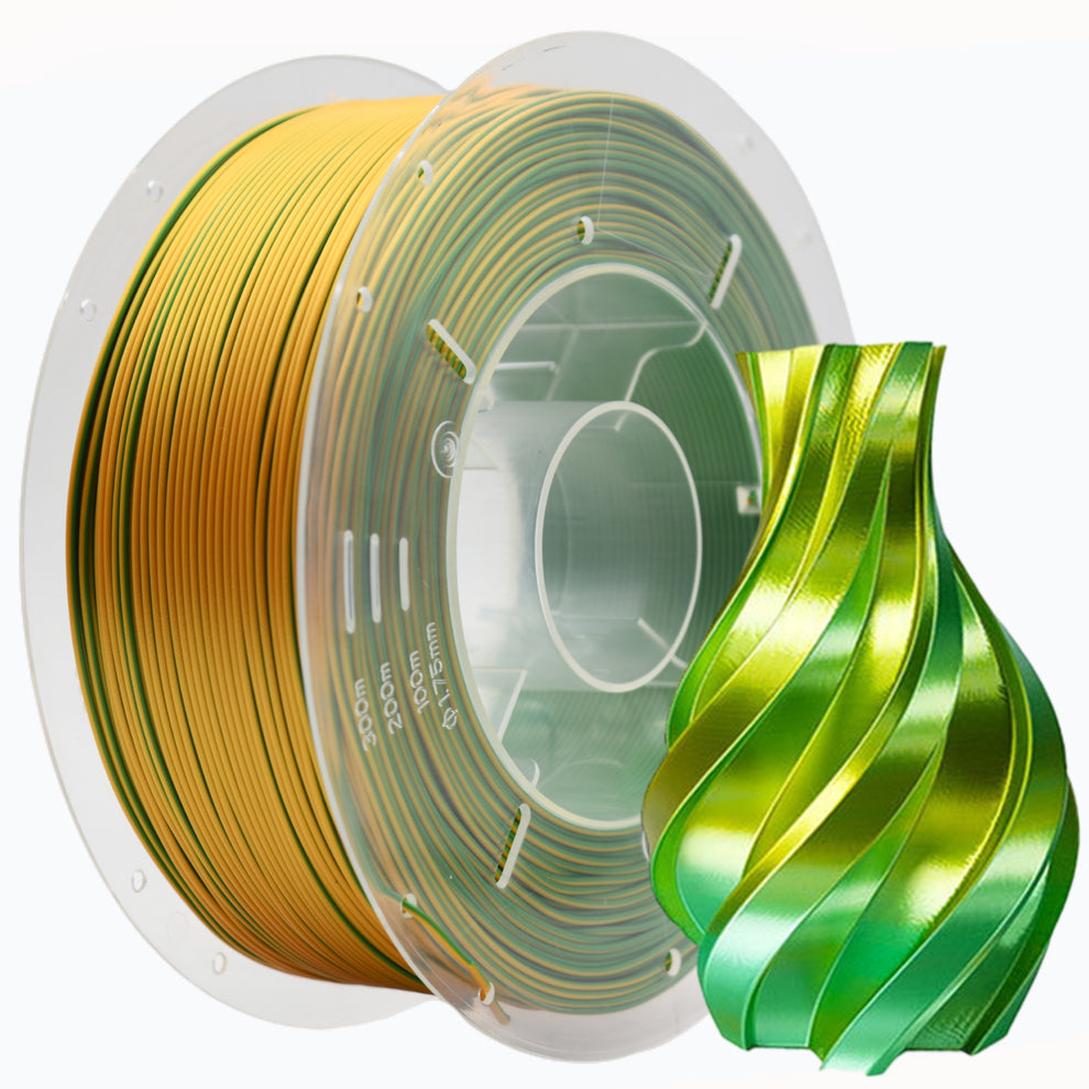 PLA Silk - Gold & Green – Akku Technology